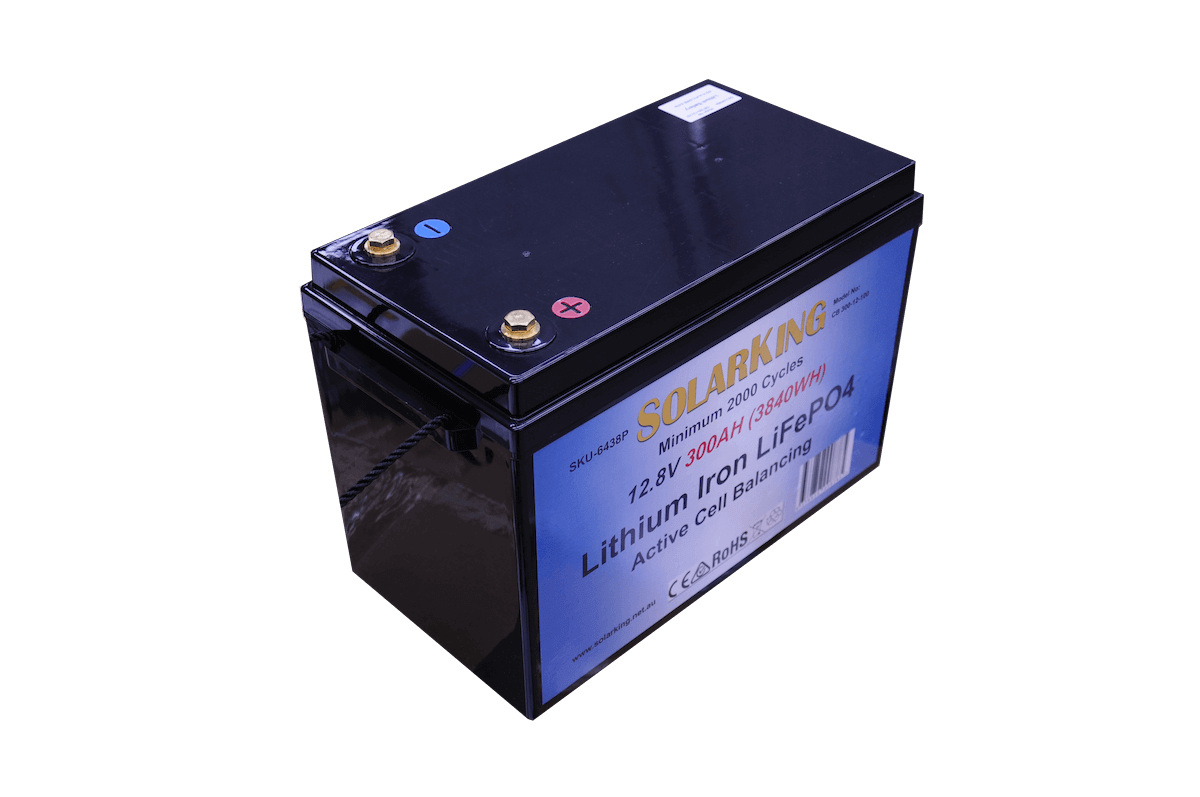 Phoenix Technology - 12.8V 300AH Solarking Lithium Iron Battery Plastic ...