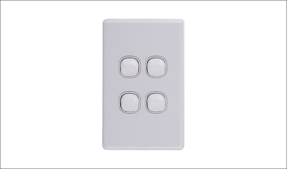 Phoenix Technology - Four Gang Two Way Switch 16Amp Vertical