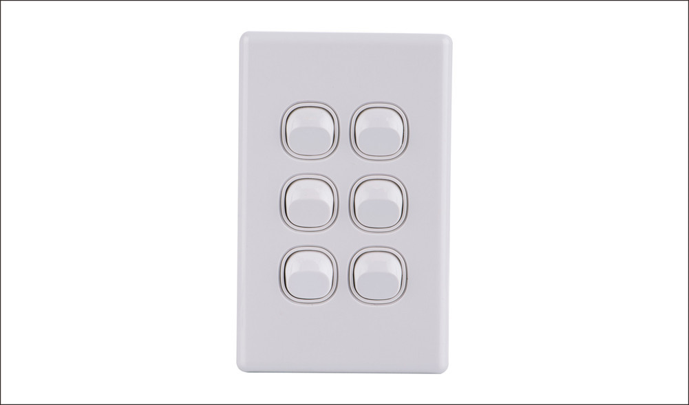 Phoenix Technology - Six Gang Two Way 16Amp Vertical