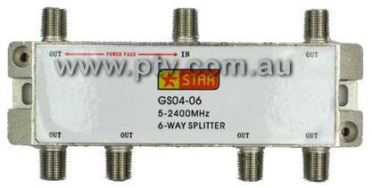 Phoenix Technology - Star GS04-06 6 Way Splitter