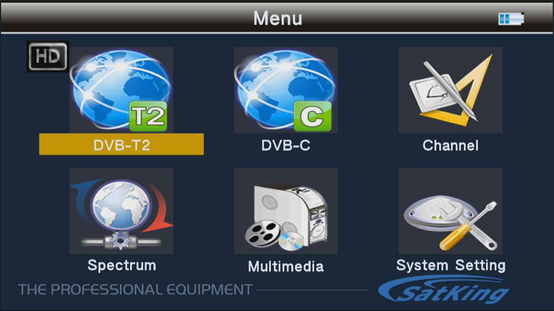 Phoenix Technology - SatKing 2500C High Definition Terrestrial TV Meter